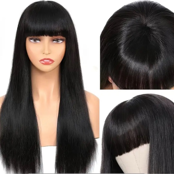 Hair | Long Straight Wig With Bang | Poshmark